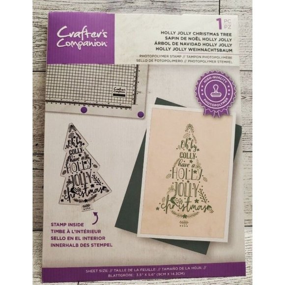 Crafter'S Companion | Design | Crafters Companion 6 Pk Christmas Tree ...